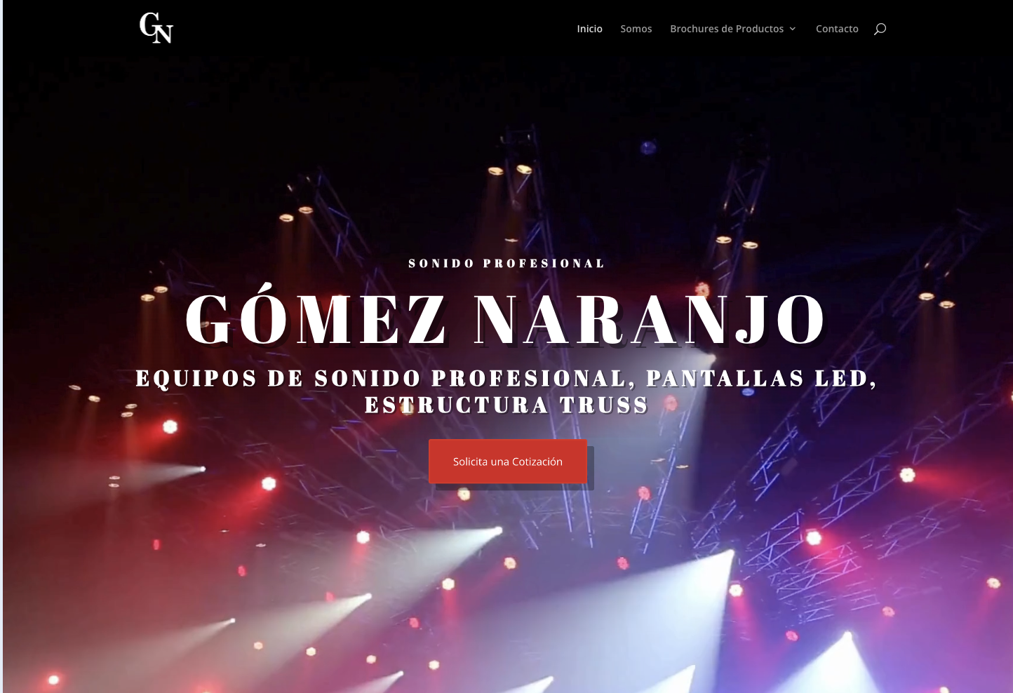 Gomez Naranjo - Gómez Naranjo y Cia. Ltda. - Sonido Profesional